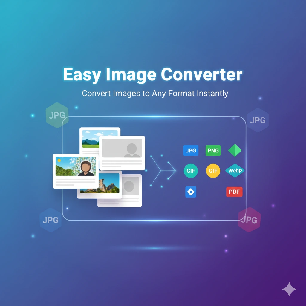 Free Online Image Converter | Convert JPG, PNG, WebP & More.
